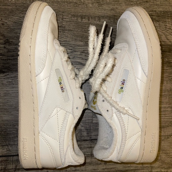 Reebok | Shoes | Reebok Danielle Guizio X Club C 85 Chalk | Poshmark